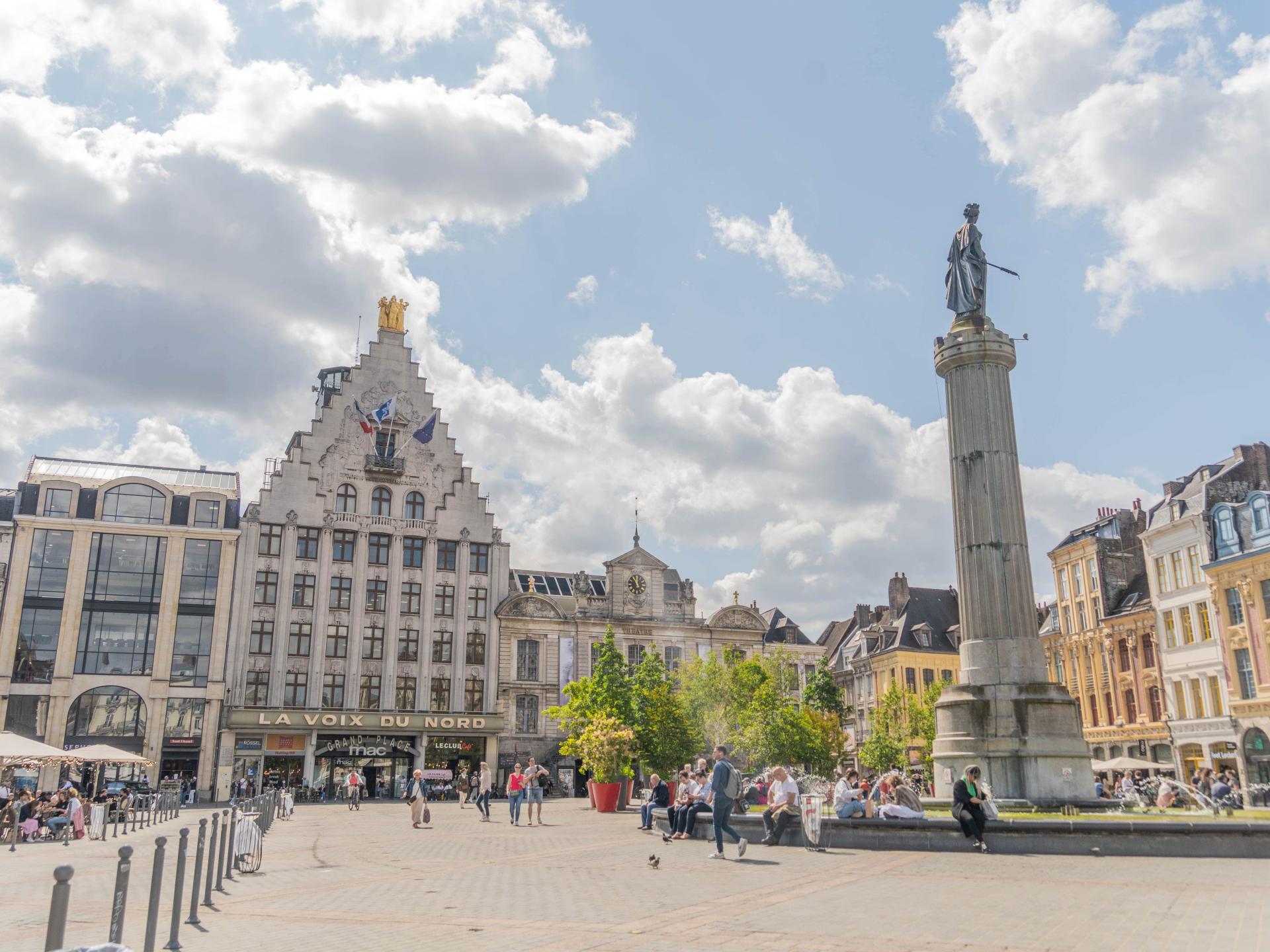 Lille’s Grand’Place Office de Tourisme de Lille